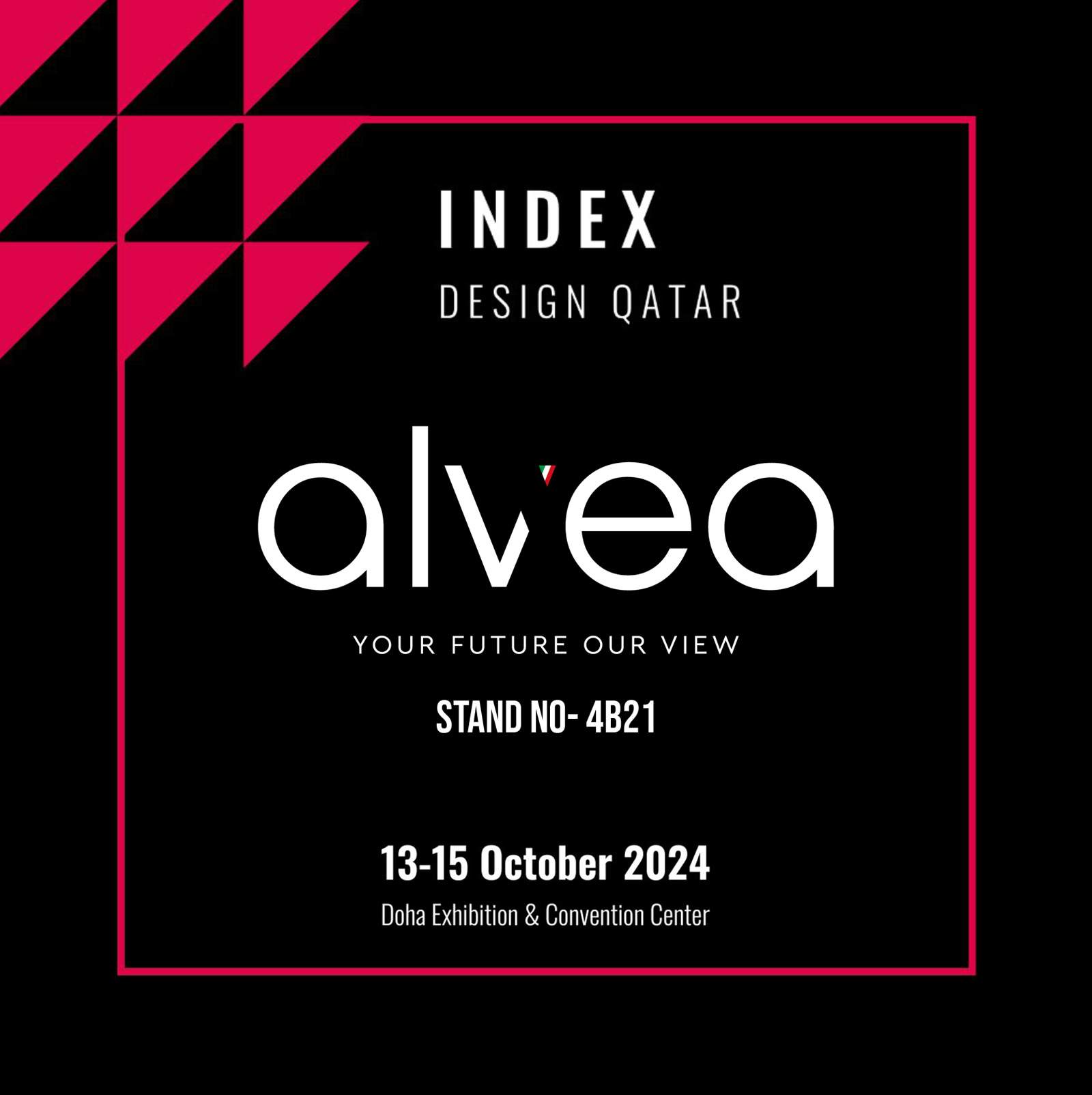 ALVEA participates in INDEX Design Qatar - Alvea